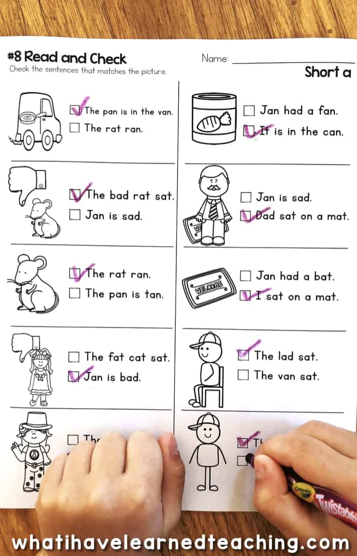 Cvc Words Sentences I Can Read Simple Sentences With Sight Words And Cvc Words Sentences I Can Read Simple Sentences With Sight Words And