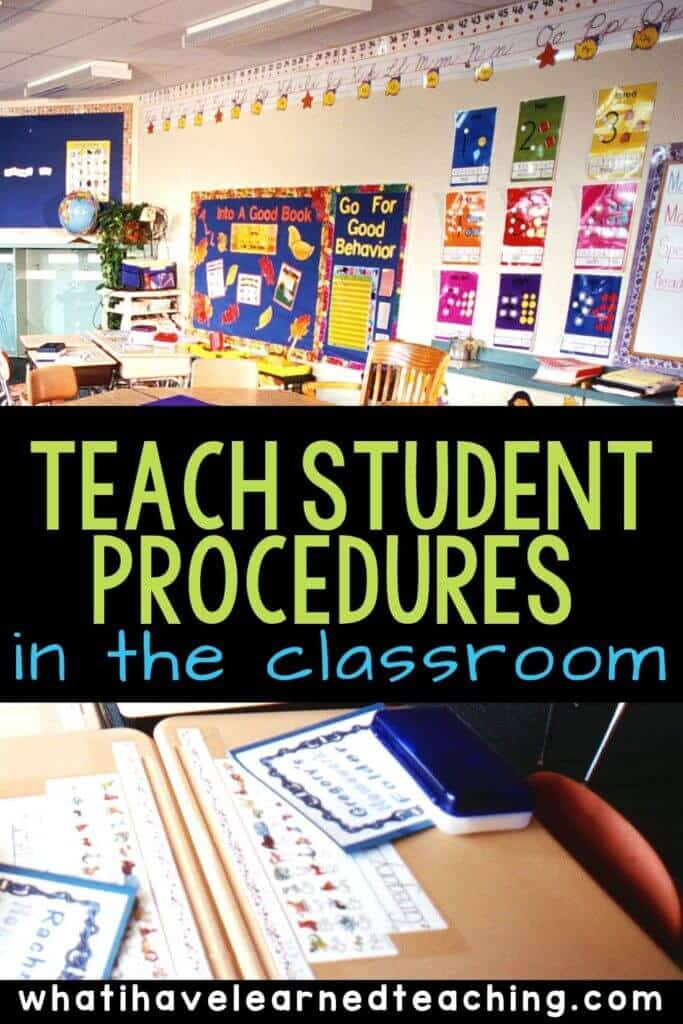 26 Essential Classroom Procedures And Routines