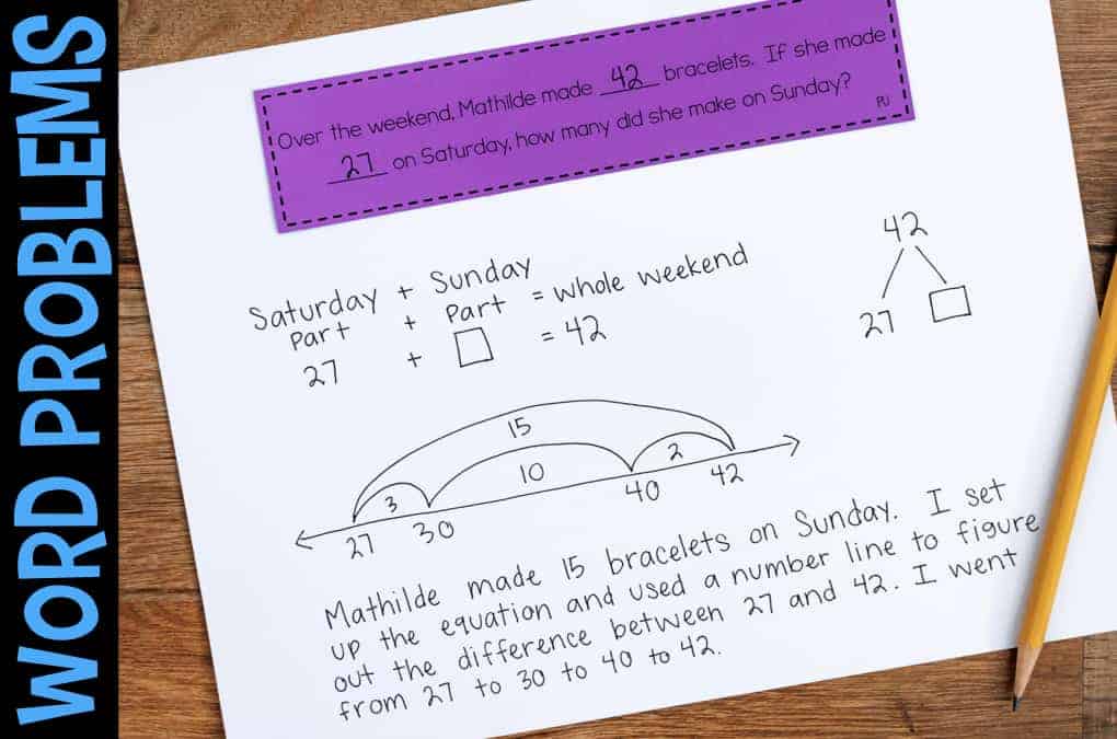 Word Problems By Problem Type Separate Word Problems Word Problems By Problem Type Separate Word Problems