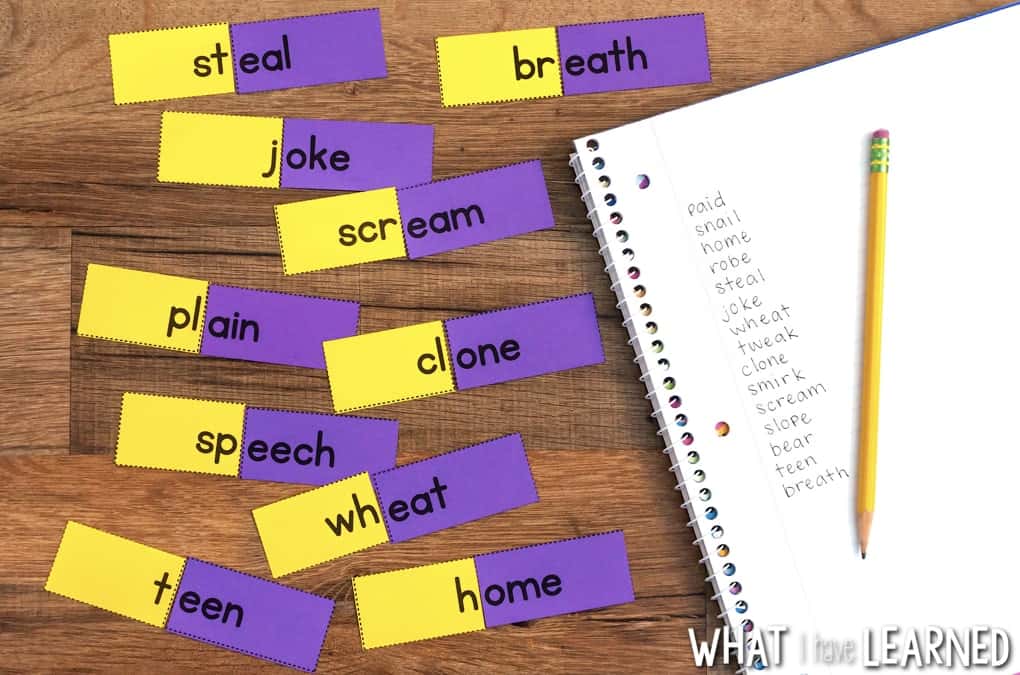 Onset And Rime Matching Cards Flip Books Word Lists Onset And Rime Matching Cards Flip Books Word Lists