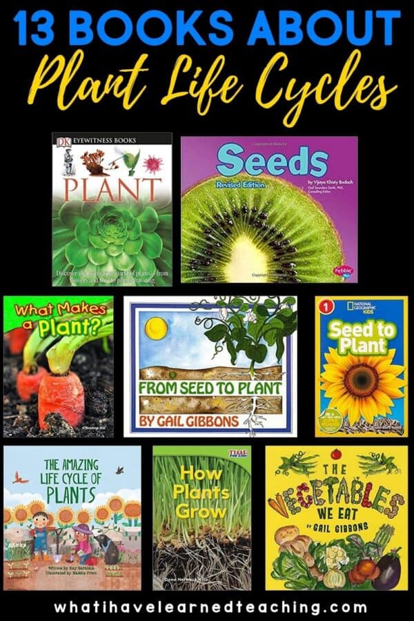 Plant Life Cycle Books for Elementary Students